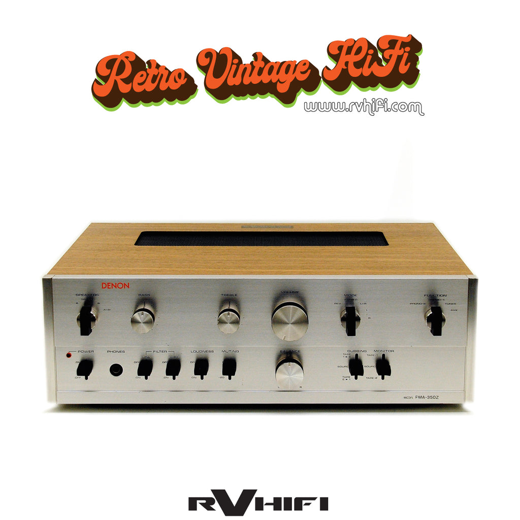 Buy Denon Model PMA 350Z Solid State Amplifier Online in Australia – RV ...