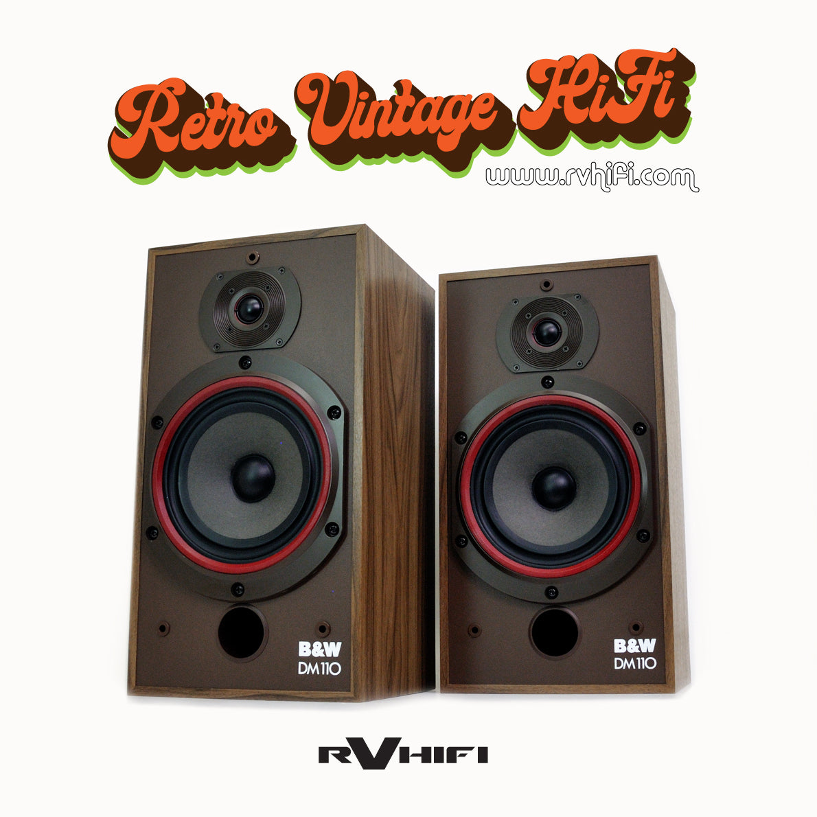 B&W DM110 Digital Monitor Loudspeaker System – RV HI FI