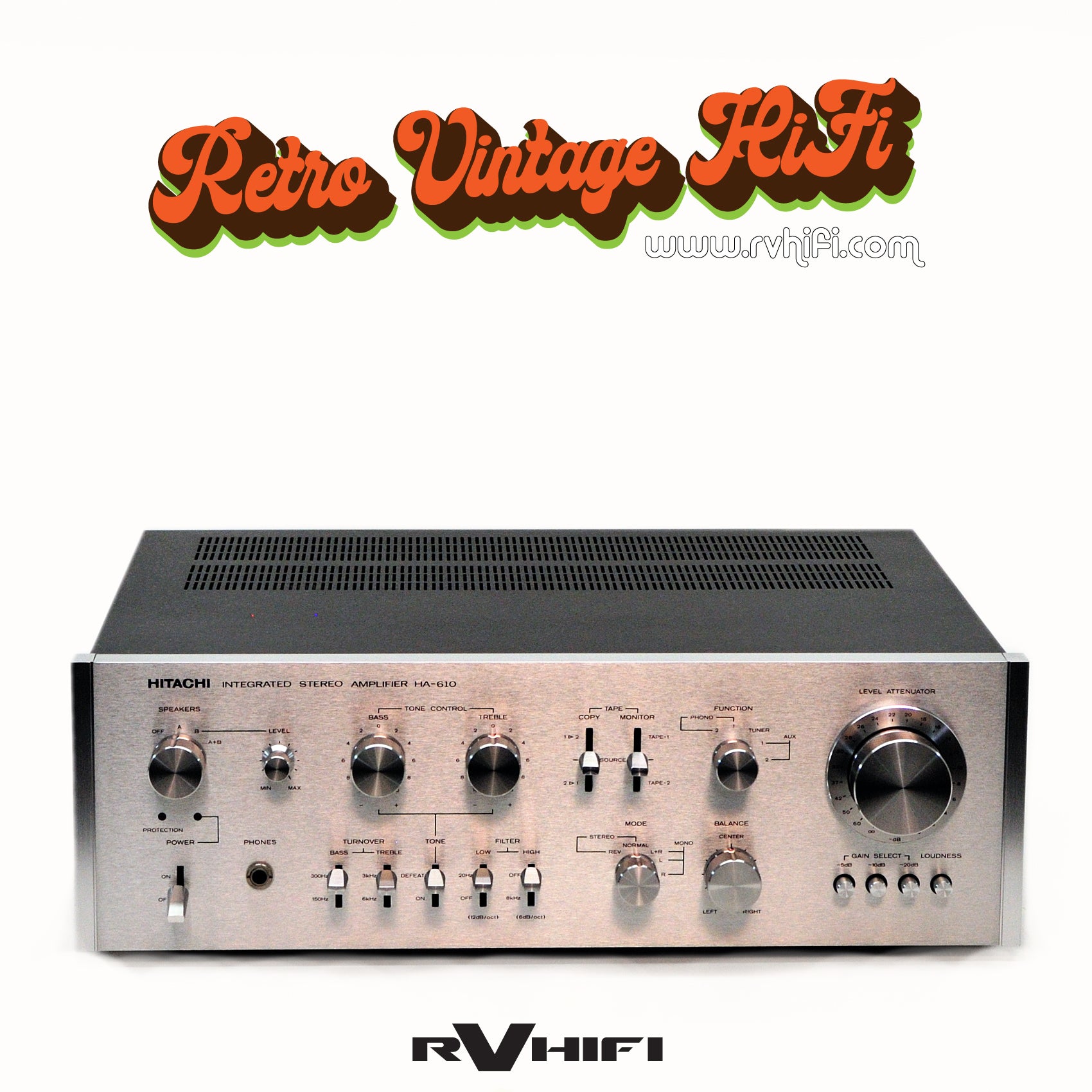 Buy Hitachi HA-610 Integrated Amplifier Online in Australia | RV HIFI