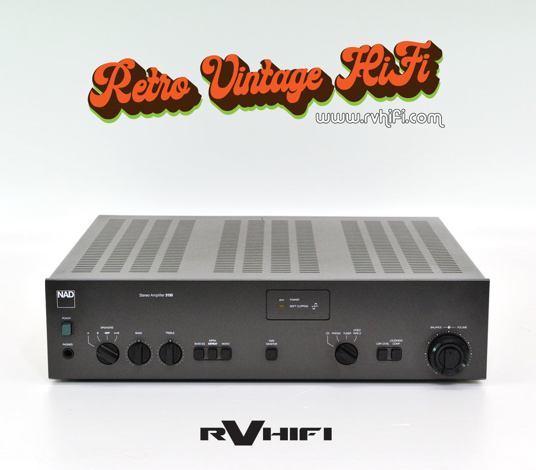 Buy NAD 3130 Stereo Integrated Amplifier Online in Australia | RV HIFI