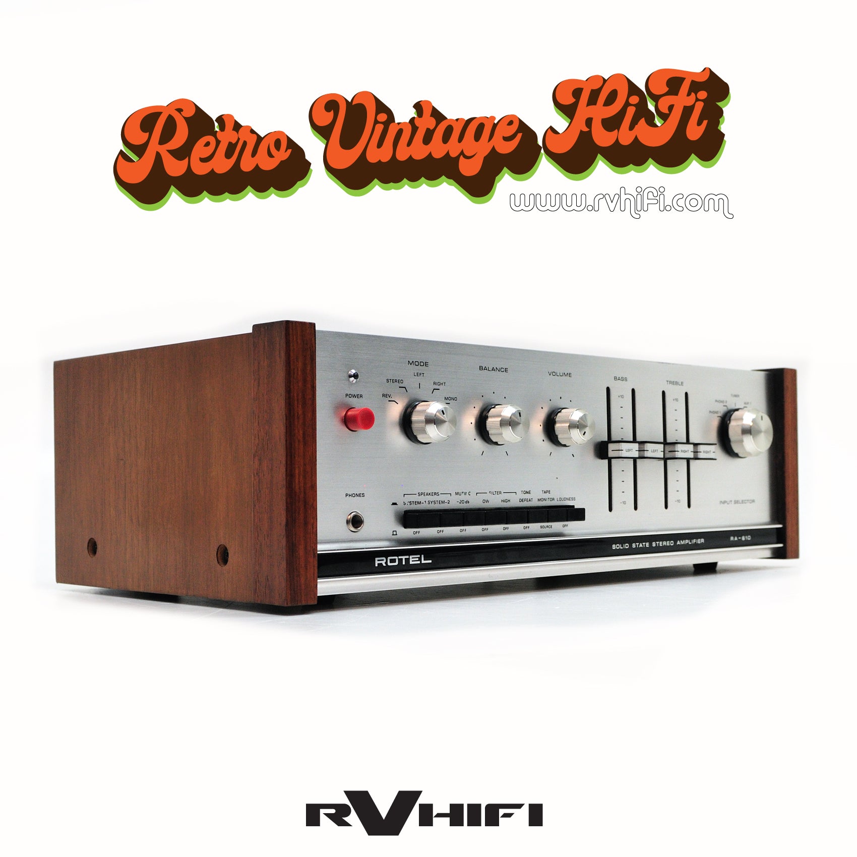 Buy Rotel RA-610 Stereo Integrated Amplifier Online in Australia | RV HIFI