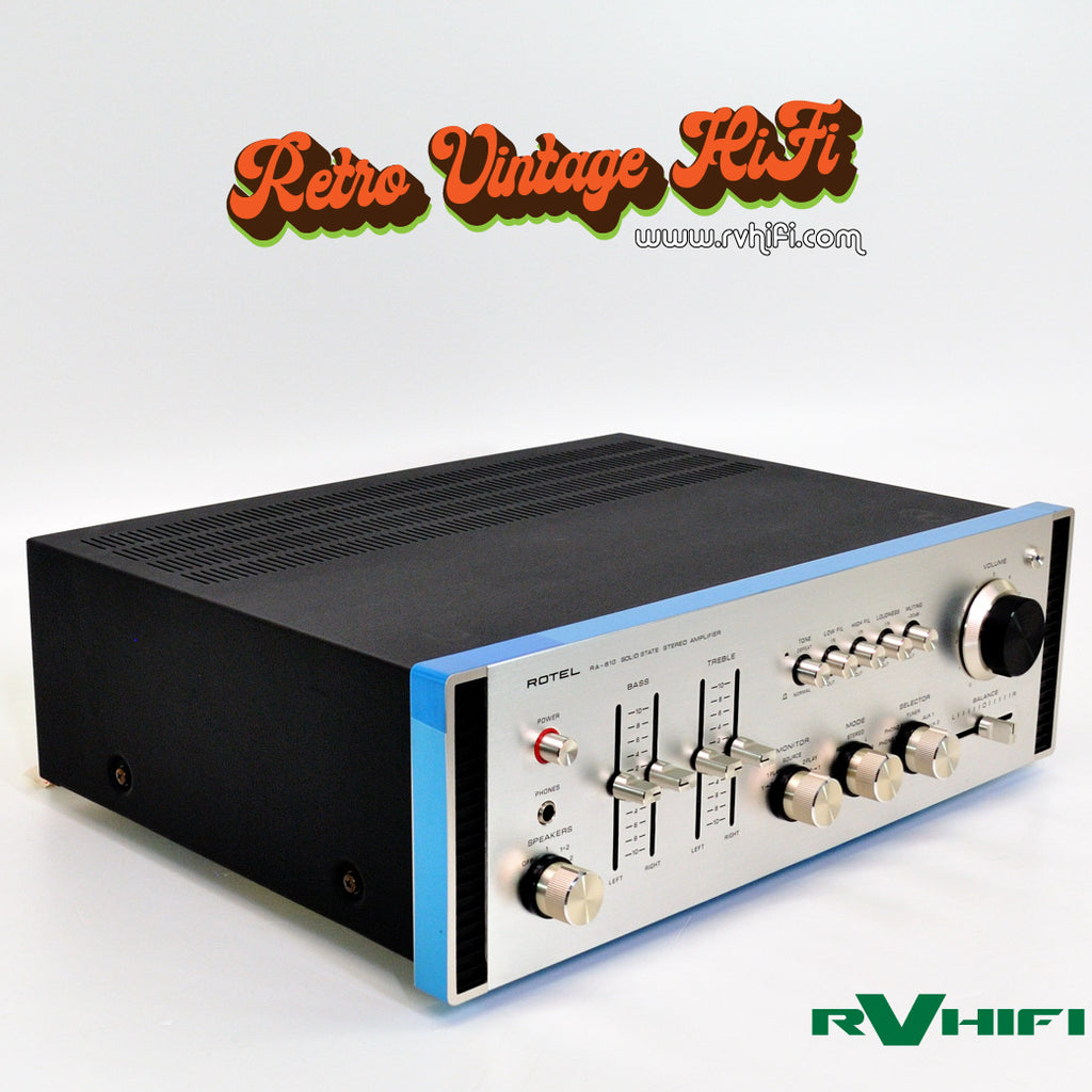 Buy Rotel RA-810 Stereo Integrated Amplifier Online in Australia – RV HIFI