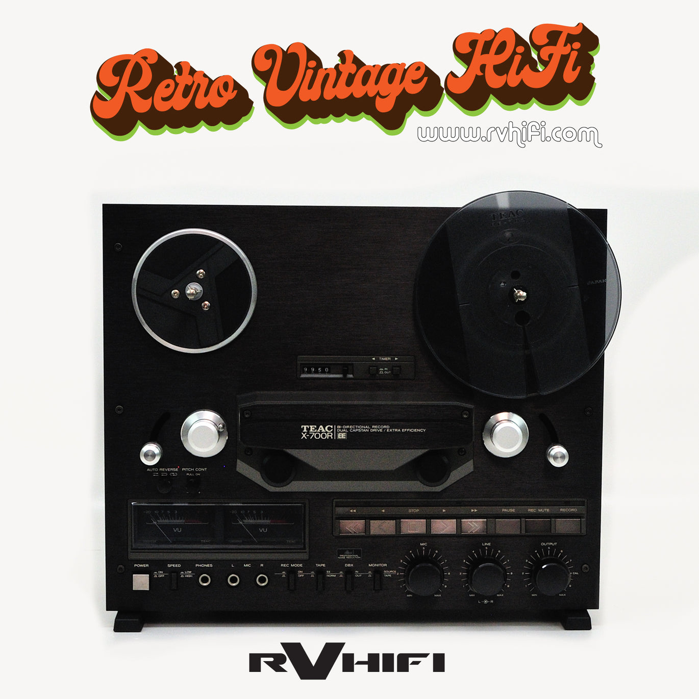 Purchase Retro Reel to Reel Tape Player Online in Australia – RV HIFI
