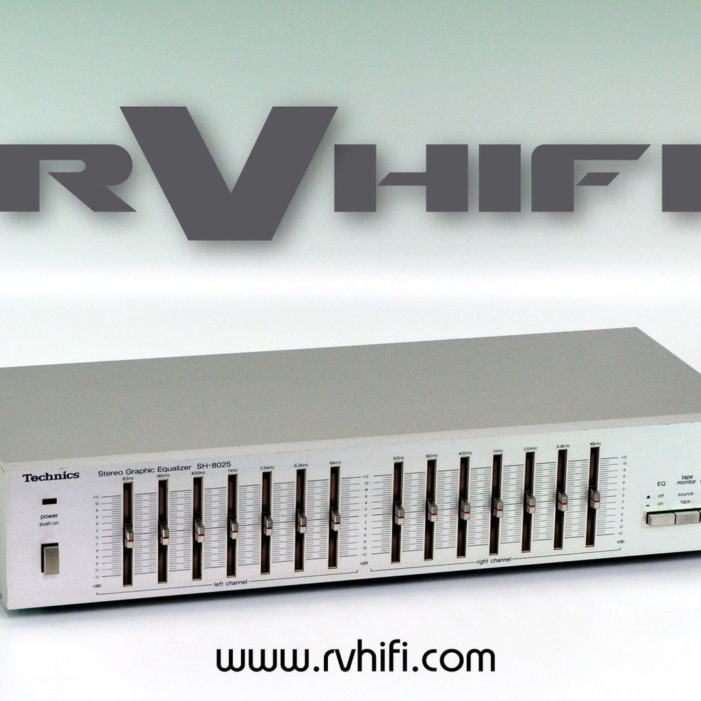 Buy Technics SH-8025 Stereo Graphic Equalizer Online in Australia – RV HIFI