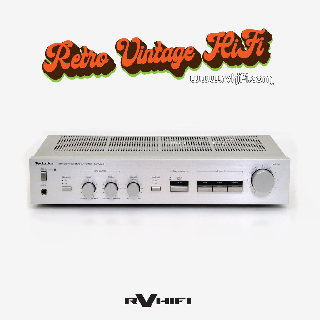 Buy Technics SU-Z25 Stereo Integrated Amplifier (1982-83) Online in ...